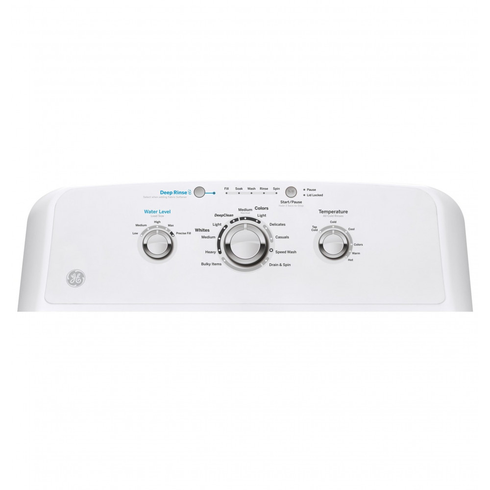 GTW335ASNWW - GE® 4.2cuft Capacity Washer with Stainless Steel Basket ...