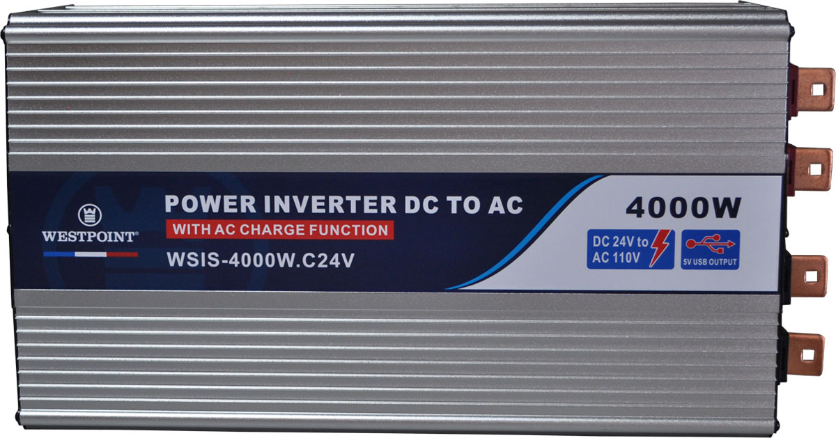 4000 Watts/ 24 Volts DC Modify Sine Wave Inverter With Charger FCT 110 ...
